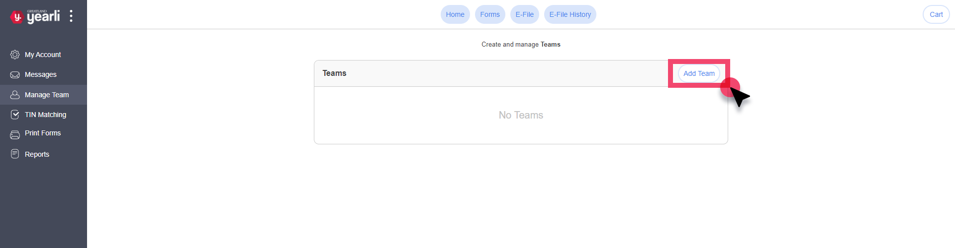 Team Set-Up – Yearli Quick Start Guide