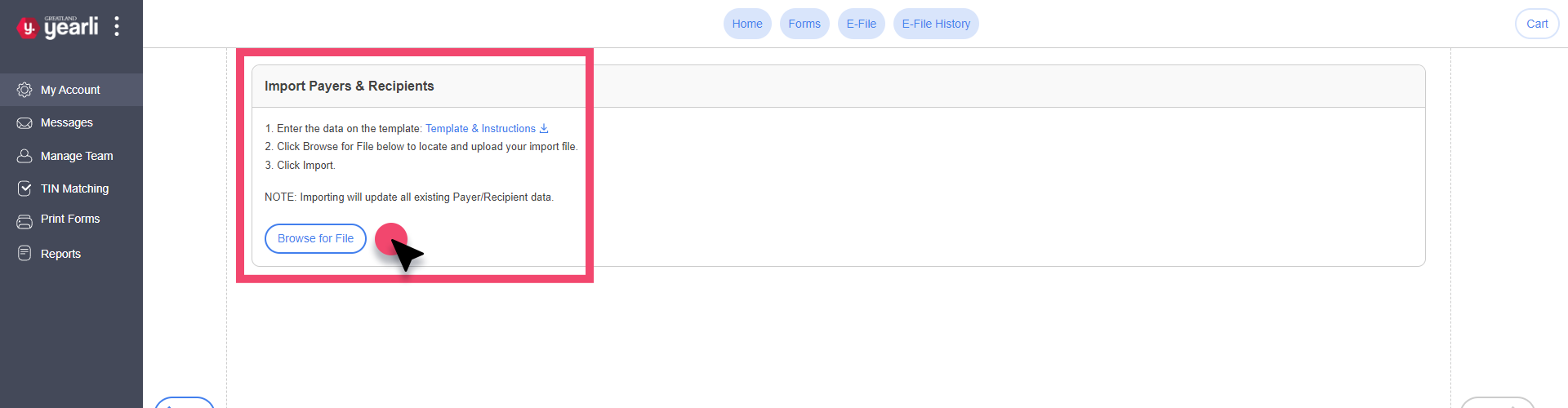 Exporting from Yearli Desktop to Premier – Yearli Quick Start Guide