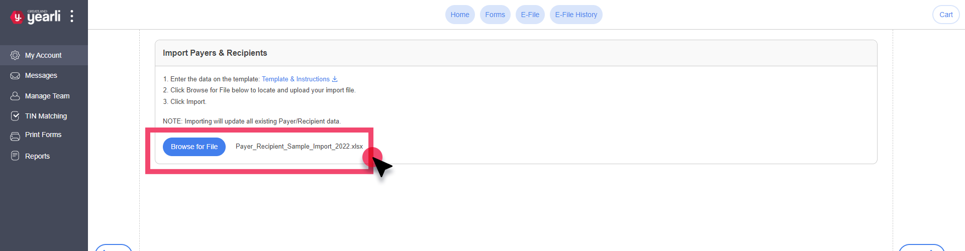 Exporting from Yearli Desktop to Premier – Yearli Quick Start Guide