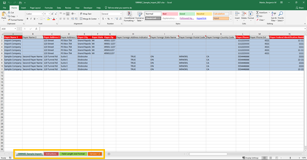 Yearli Import Template – Yearli Quick Start Guide