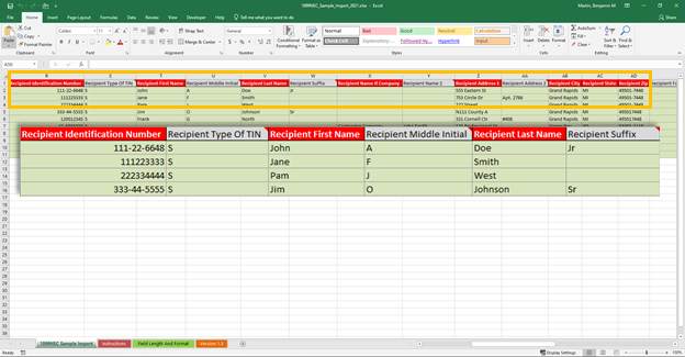 Yearli Import Template – Yearli Quick Start Guide