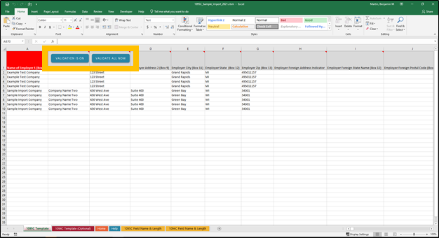 Preparing your 1095 Import Template – Yearli Quick Start Guide