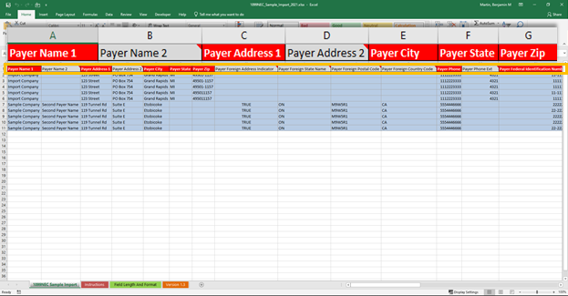 Yearli Import Template – Yearli Quick Start Guide