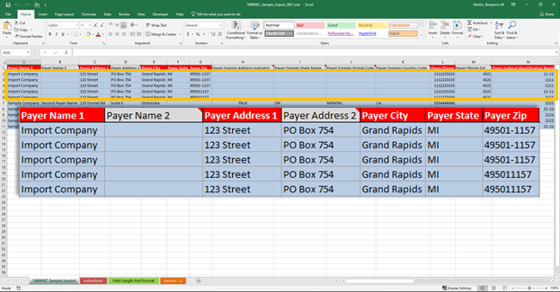 Yearli Import Template – Yearli Quick Start Guide